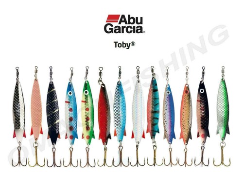 Abu Garcia Toby Spoons**7g/10g/15g/20g**Trout Salmon Pike Perch Sea ...