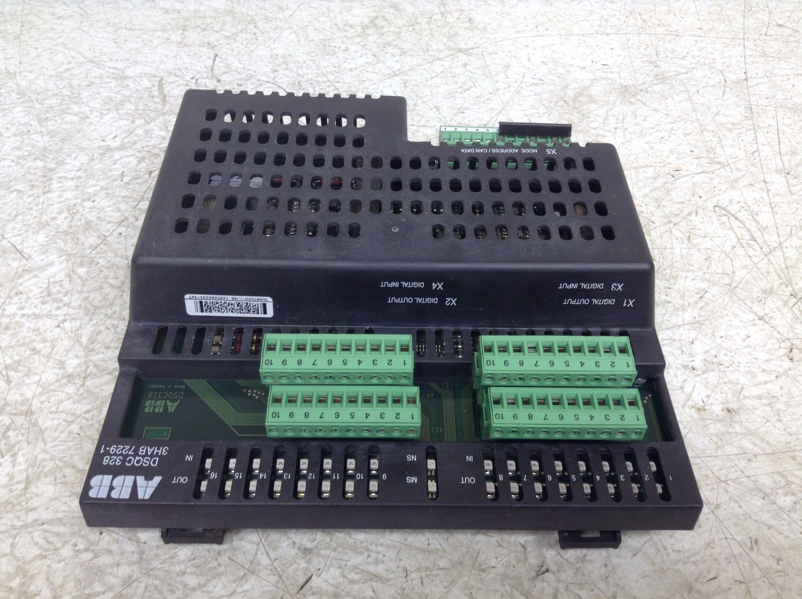ABB DSQC 328 3HAB 7229-1 Digital I/O Relay Board Robot DSQC328 3HAB7229 ...