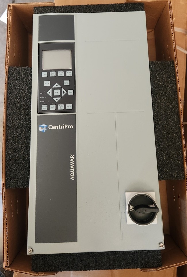CentriPro Aquavar AC VFD - 3hp 480vac PN 134N0568 80-618-319 NOS Xylem ...