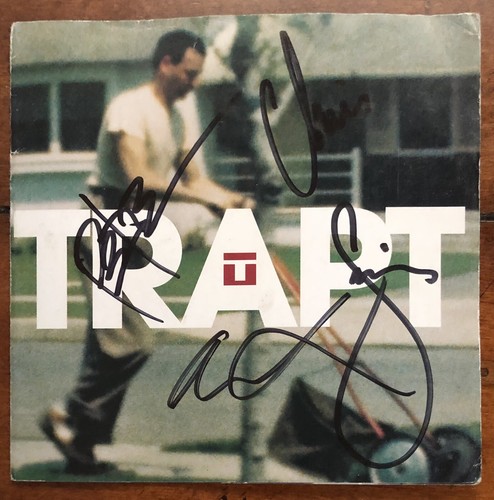 Trapt Rock Band Autographed CD Cover Self Titled 2002 Guaranteed ...
