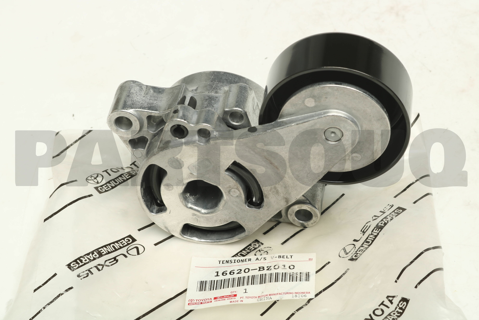 16620BZ010 Genuine Toyota TENSIONER ASSY V-RI 16620-BZ010 | eBay