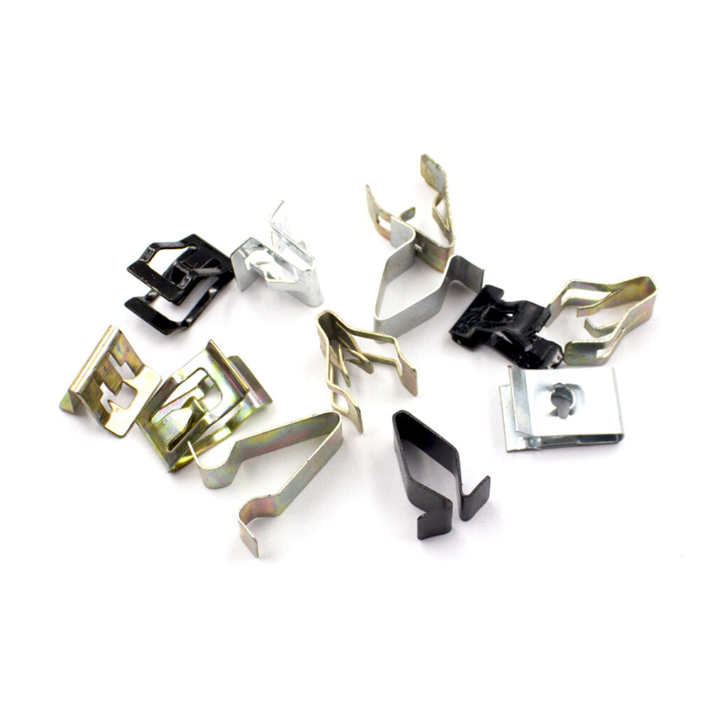 Mixed U Type Metal Clips Car Body Panel Bumper Dashboard Fixed Fastener ...