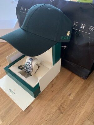 Rolex Submariner date 16610LN 2019 Unworn sold with unworn Rolex Baseball cap | eBay UK