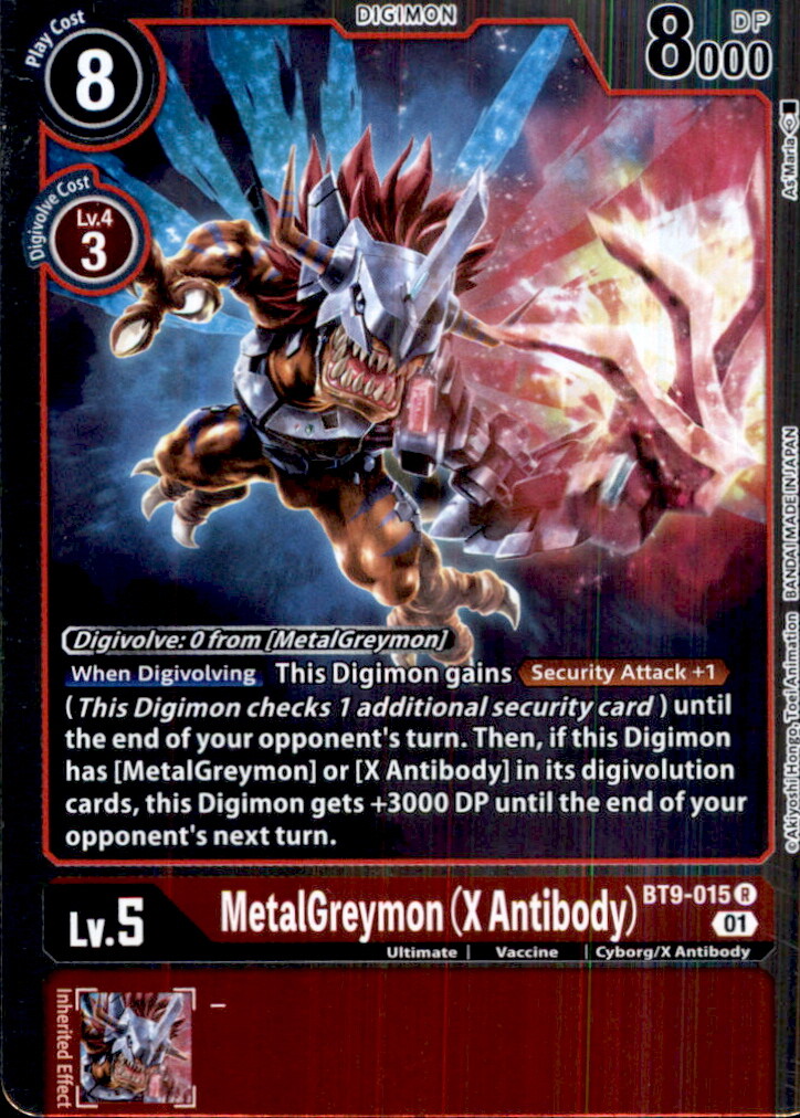Digimon Metalgreymon X