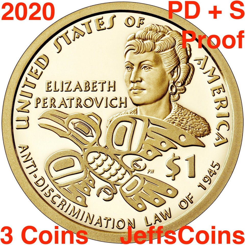 2024 PDS SACAJAWEA Native American Citizenship ROLL P D S PROOF 3 Best ...