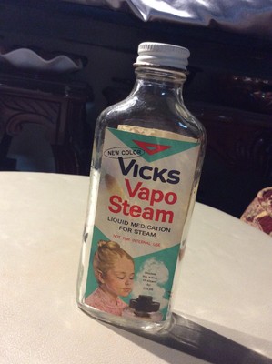 Vintage Vicks Vapo Steam Empty Bottle | eBay