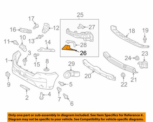 52127-60200 Toyota Cover, front bumper hole, rh 5212760200, New Genuine ...