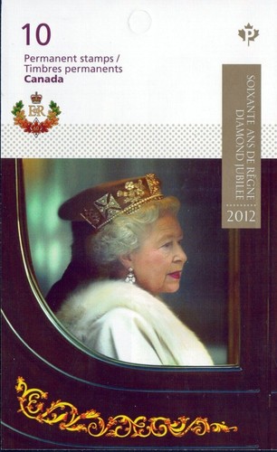 2012 - #2519a BK479 Booklet - Canada Queen Elizabeth II Diamond Jubilee ...