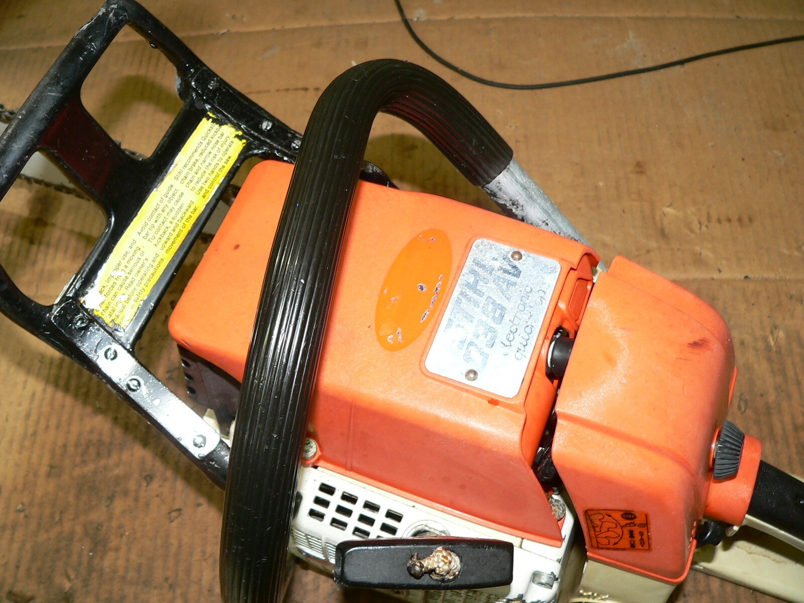 Stihl 038 AV Chainsaw FOR MINOR REPAIR Runs Good | eBay