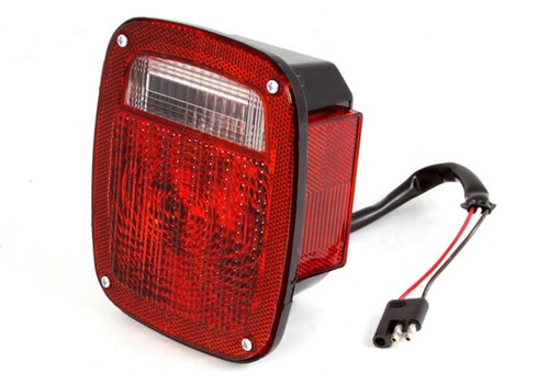 Omix-ADA Right Side Tail Light Assembly for 81-86 Jeep CJ5, CJ7 ...