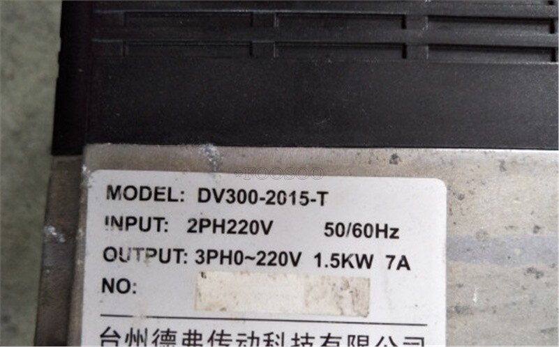 1Pc Used Devils Drive DV300-2015-T 1.5KW 220V tm | eBay