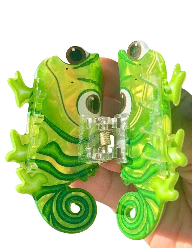 NEW Tangled Pascal Inspired Chameleon Hair Claw Hair Clip Hair ...