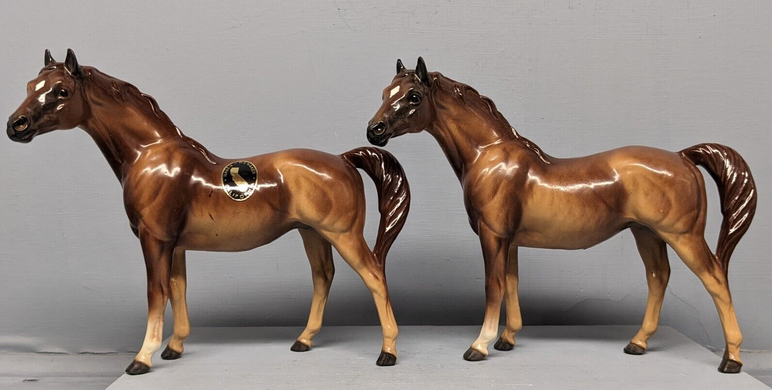 Very Nice San Dimas DW Hagen Renaker Horse Silky Sullivan Famous ...
