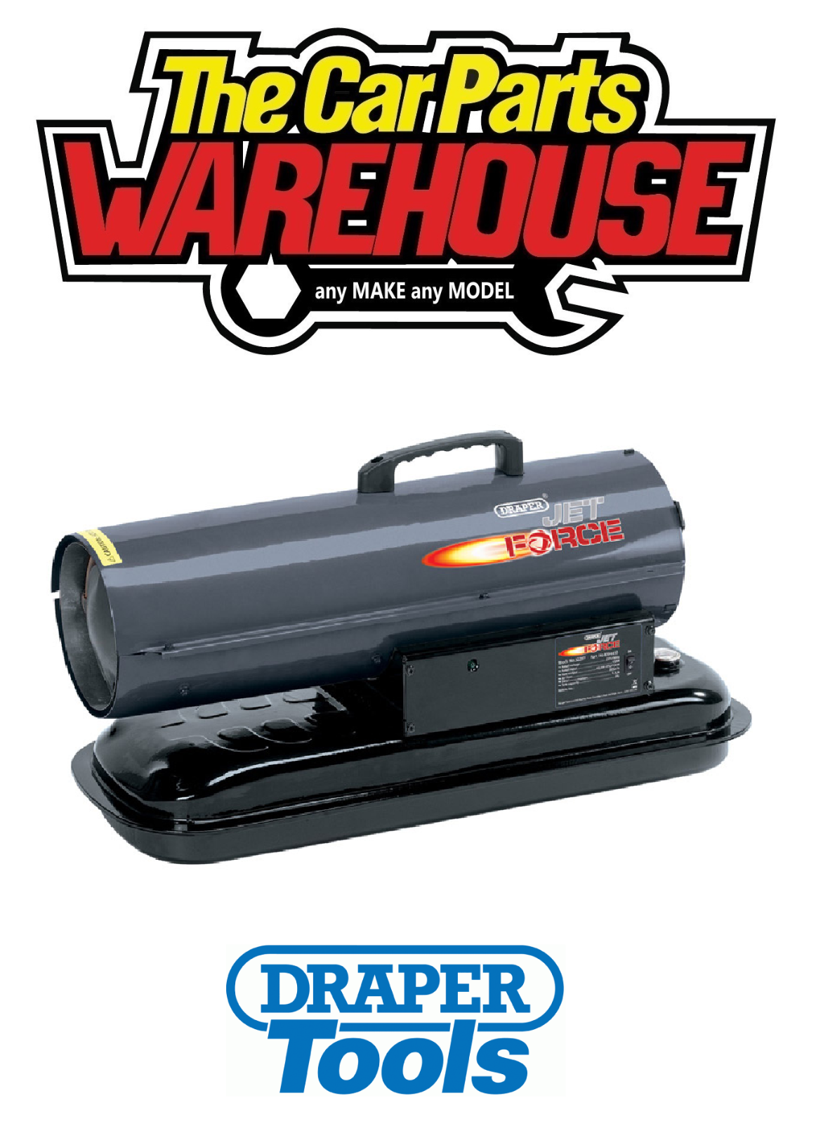 DRAPER 32287 Jet Force DSH450 Diesel and Kerosene Space Heater 45,000 ...