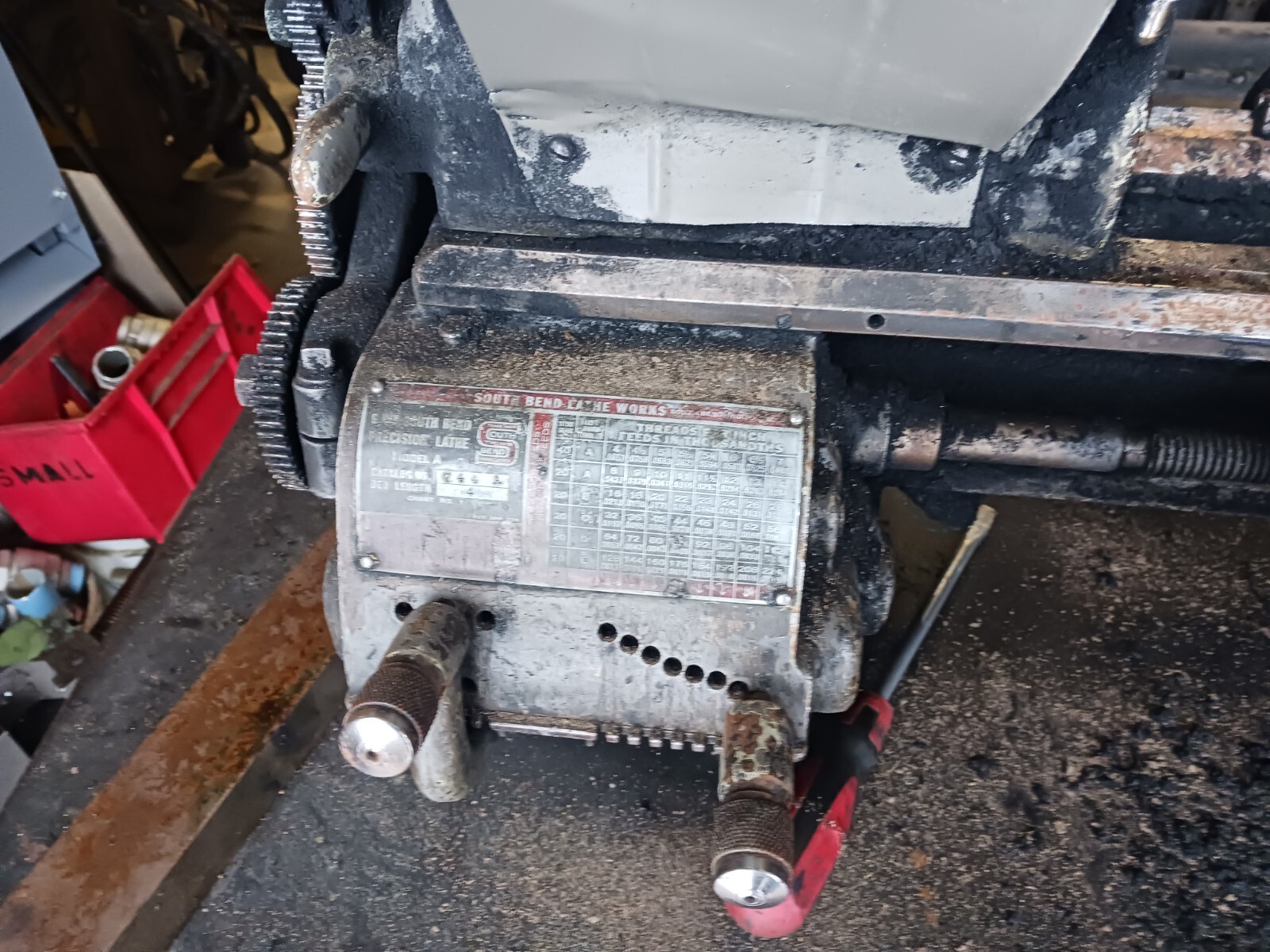 South Bend 9' Lathe Quick Change Gear Box With Bango Assembly,Gears ...