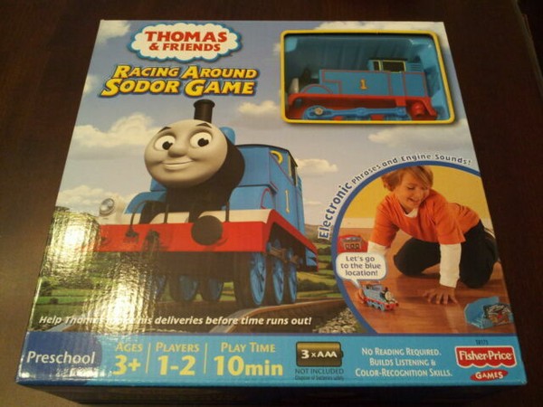 Thomas The Train Racing Around Sodor Game Electronic Sounds & Phrases ...