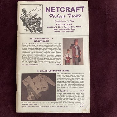 Advertisements - Netcraft Fishing Tackle Catalog