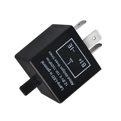 Car Led Flasher Unit, 3 Pin Turn Signal Light Flashing Repair Flasher ...