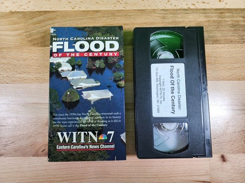 WITN 7 North Carolina Disaster: Flood Of The Century 2000 VHS RARE ...