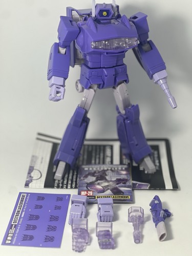 Transformers Masterpiece MP-29 Destron Laserwave Shockwave Takara ...
