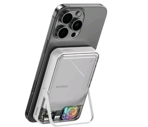 SHARGE ICEMAG 2 MagSafe Power Bank, 15W Qi2 Magnetic Portable Charger ...