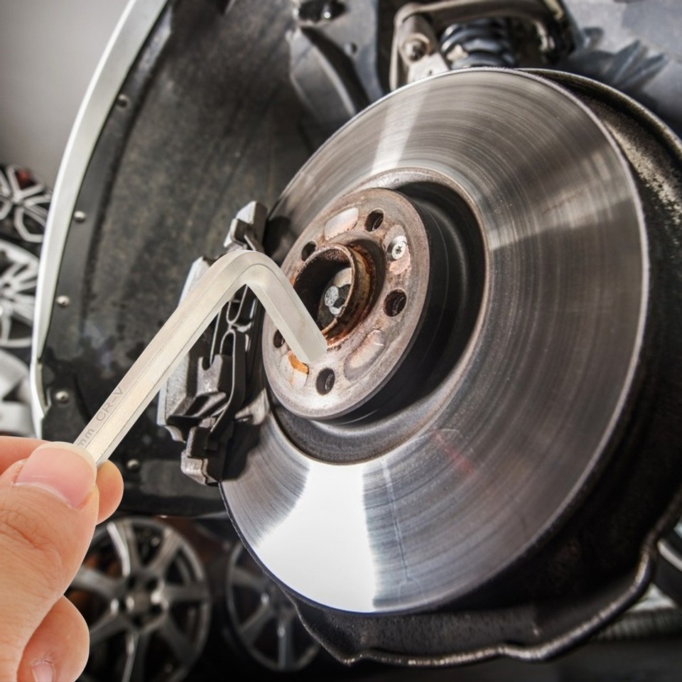 8 Pcs Key Hexagon Wrench Key Wrench L-Type Wrench Bike Repair Equipment ...