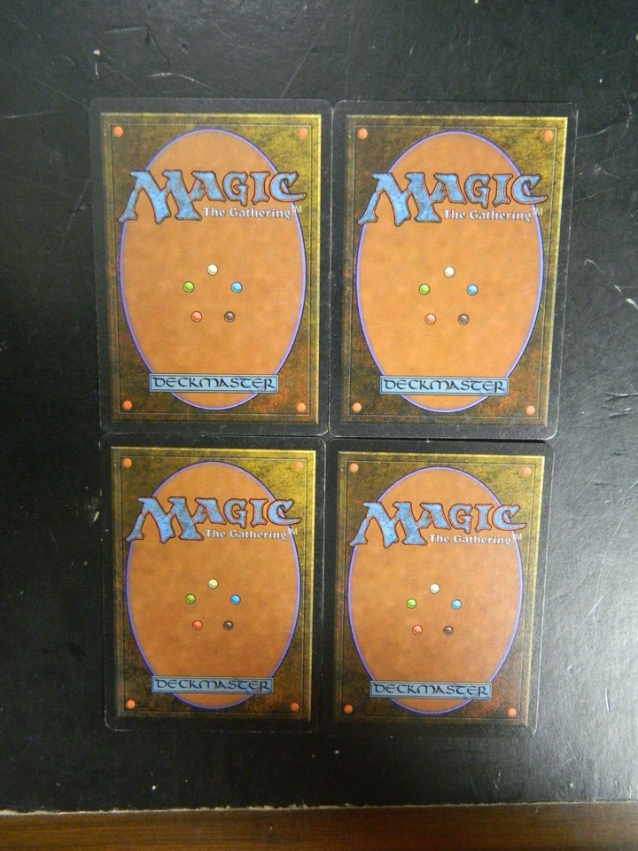 Vintage MTG Unlimited (4) Samite Healer White Common Cards LP ...
