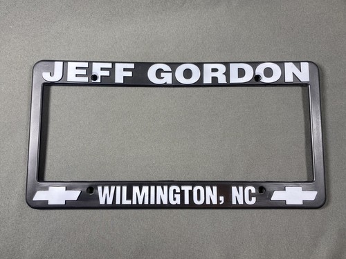 JEFF GORDON CHEVROLET CHEVY DEALERSHIP LICENSE PLATE FRAME WILMINGTON ...