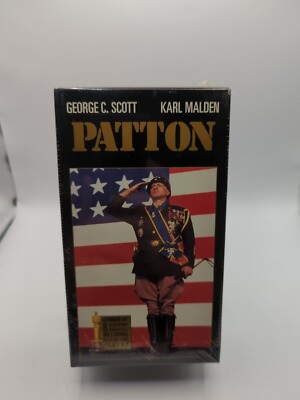 Patton (VHS, 1996, 2-Tape Set) - Sealed 86162100536| eBay