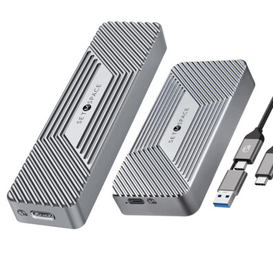 M.2 NVMe SSD Hard Drive Enclosure Case USB 4 For 2280 Thunderbolt 3 4 ...