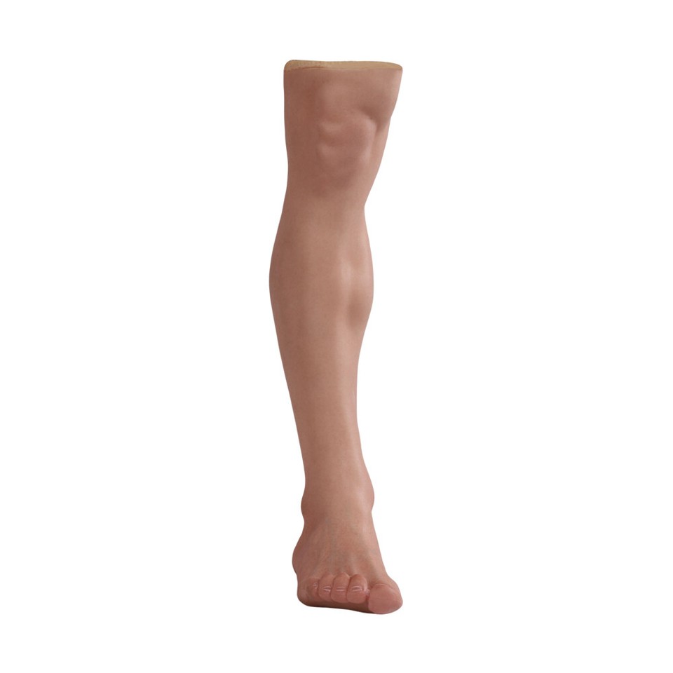 Prosthetic leg cover Silicone Foot Sleeve Realistic skin Highly ...