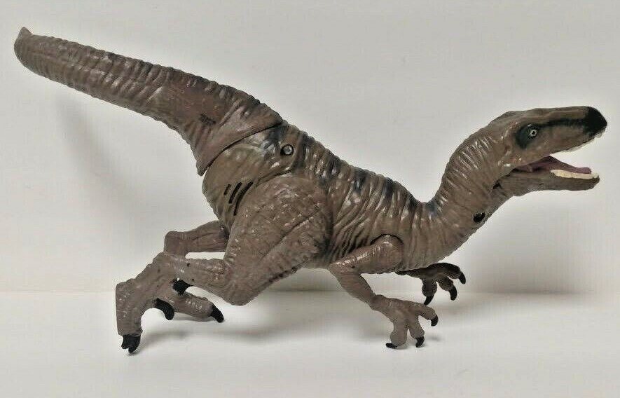 2015 Jurassic World Velociraptor Delta Raptor Dinosaur Figure Park Toy ...