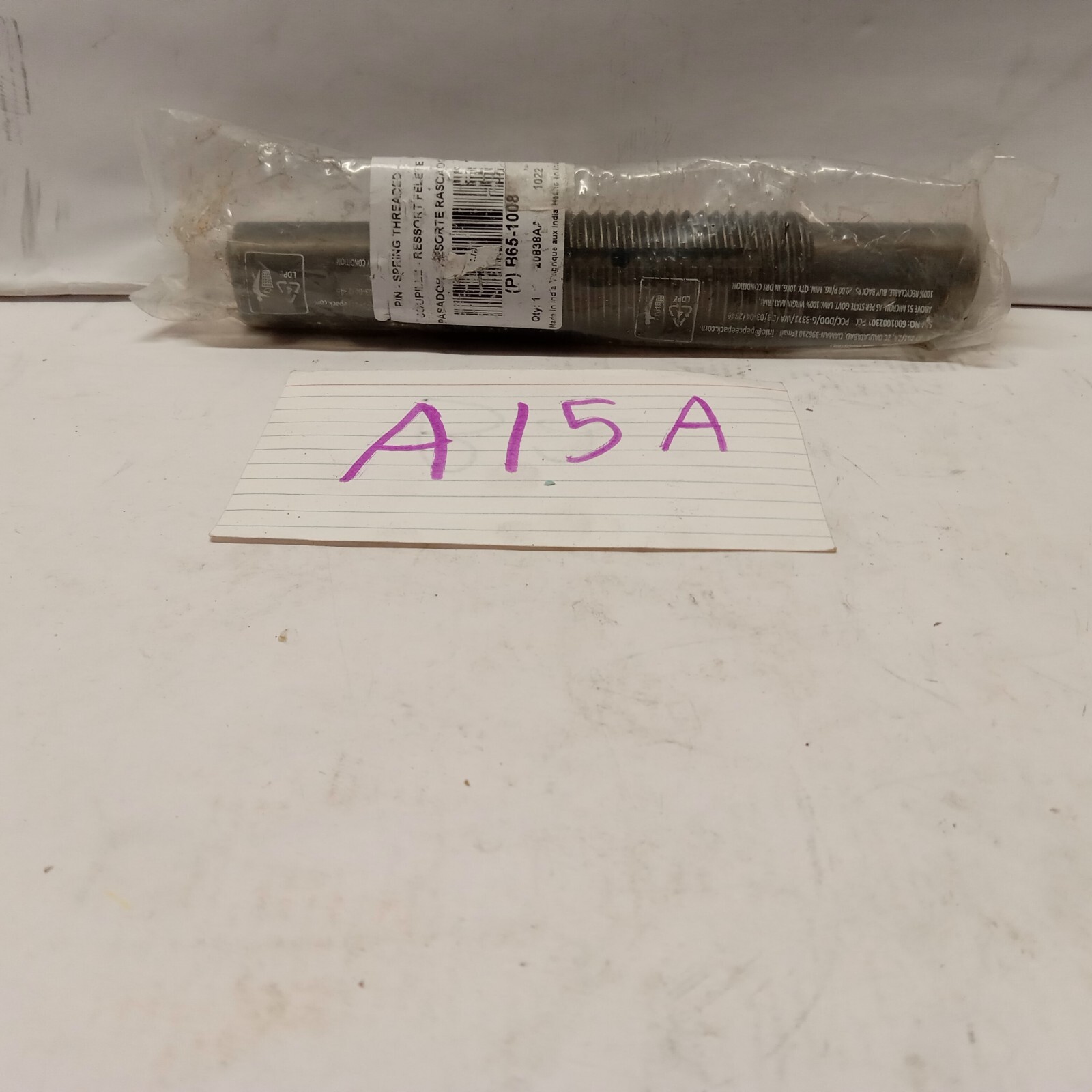 NEW Threaded Pin Drive Spring B65-1008 (FREE SHIPPING) | eBay