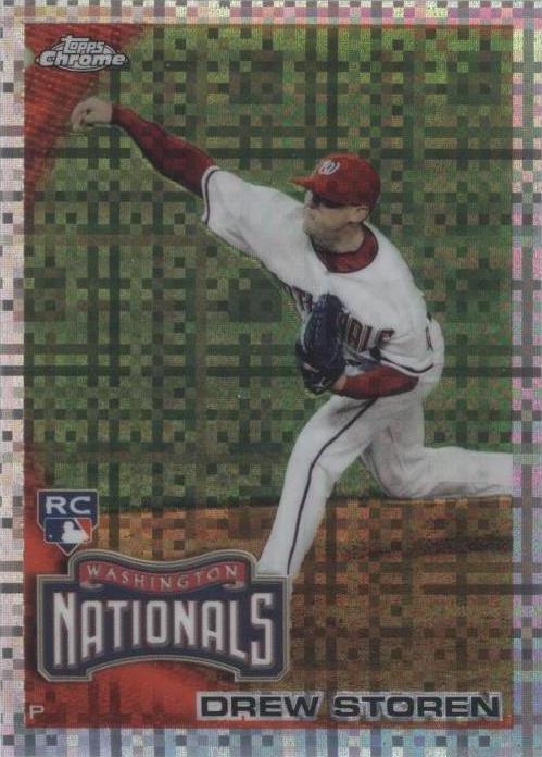 2010 Topps Chrome - Drew Storen #216 X-Fractor (RC) for sale online | eBay