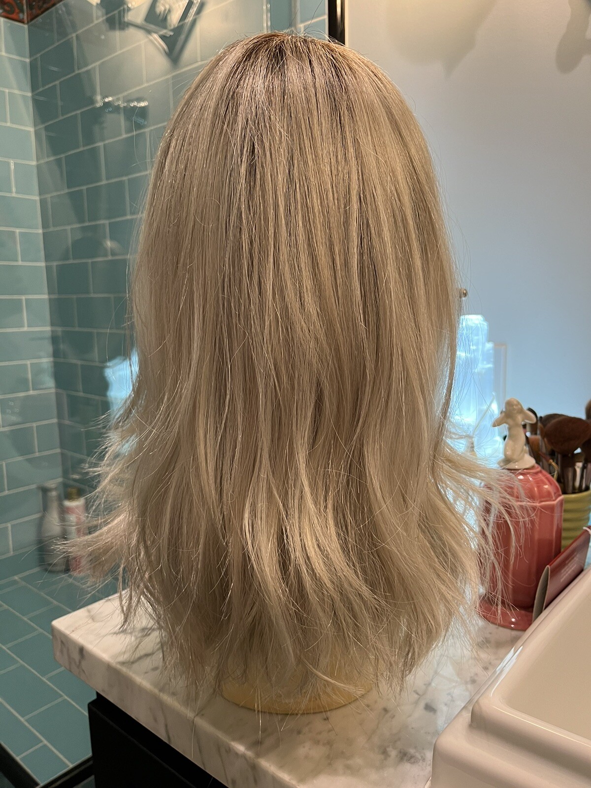 WREN WIG Rene of Paris MILKY OPAL Wear Up Wear Down Pull Back In Pony ...