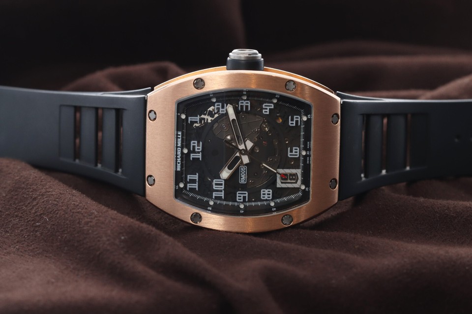 Richard Mille RM005 18kt Rose Gold Skeleton Variable-Geometry RM05-S ...