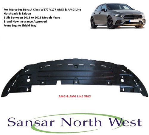 For Mercedes Benz A-Class - Engine Under Tray shield (AMG & AMG Line ...