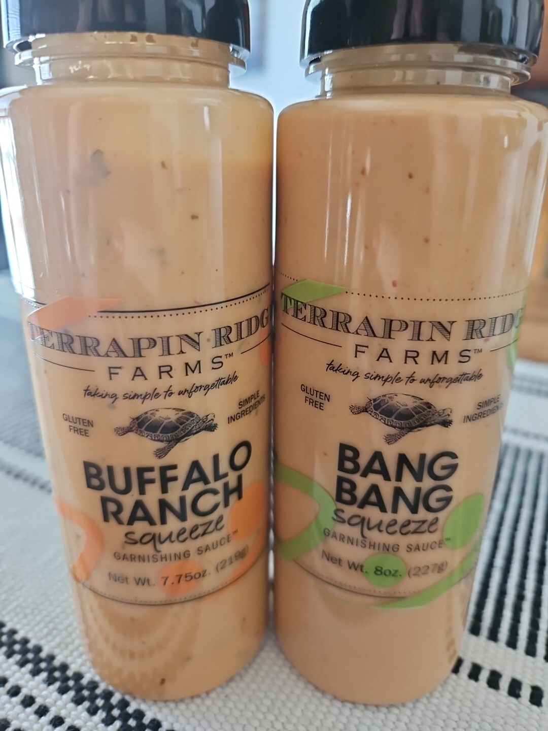 Terrapin Ridge Farms Buffalo Ranch & Bang Bang Garnishing Sauce 7-8 Oz ...