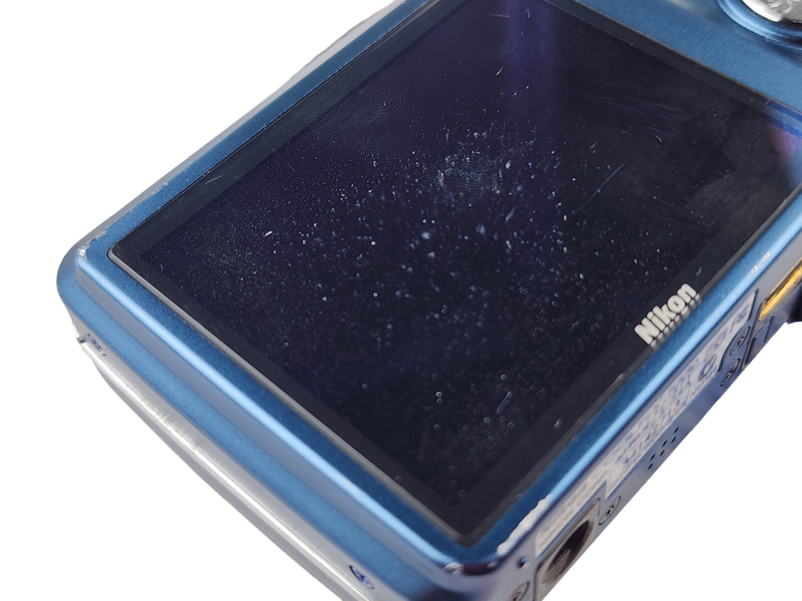 Nikon COOLPIX S550 10MP Blue Digital Camera w/ Battery & Charger 5x ...