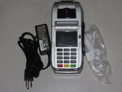 FIRST DATA FD130 CREDIT CARD TERMINAL DRE2-4w with power adapter | eBay