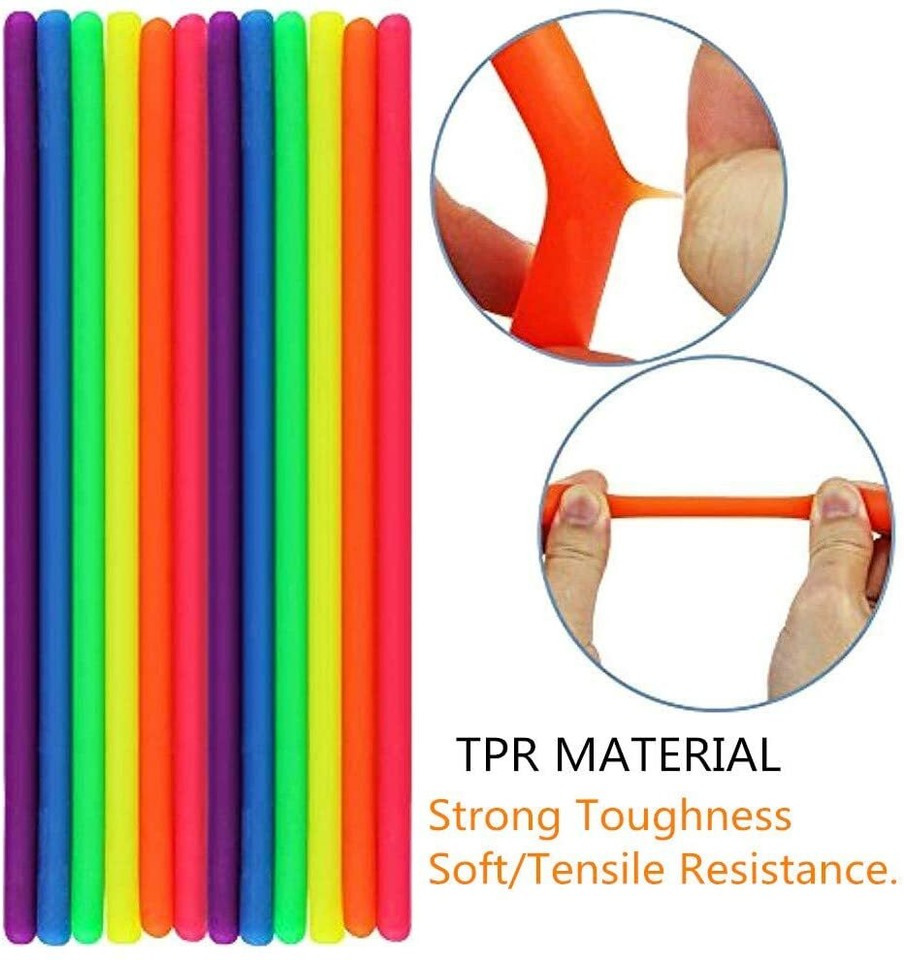 2x Monkey Noodles String Stretchy Squeeze Toy | eBay