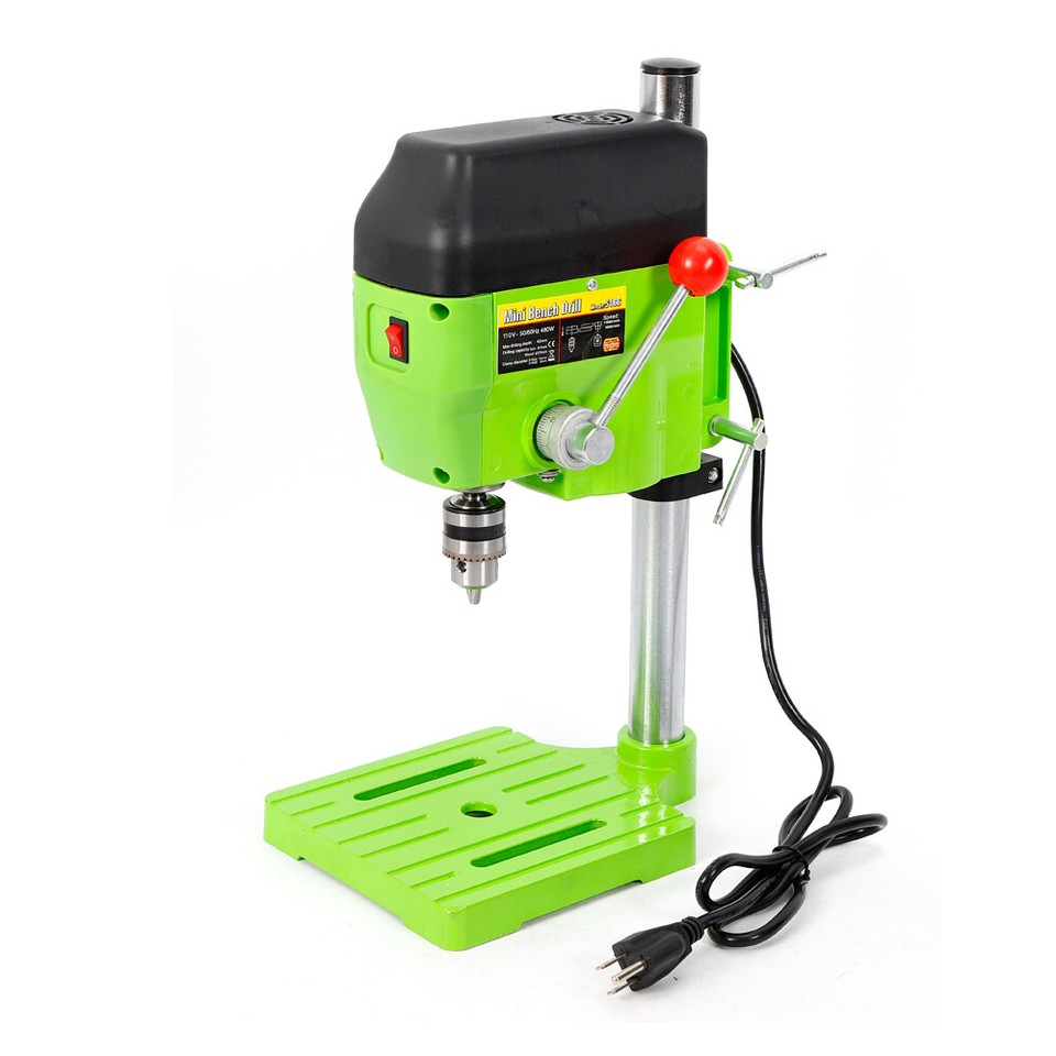 Mini Drill Press Bench Compact Small electric Drilling Machine Work ...