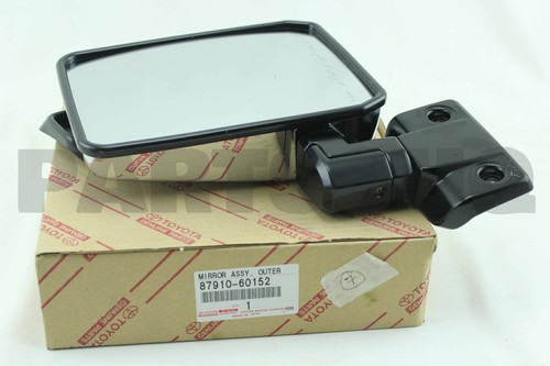 8791060152 Genuine Toyota MIRROR ASSY, OUTER REAR VIEW, RH 87910-60152 ...