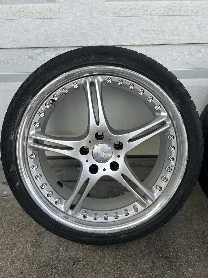 Ssr Gt3 3 Piece Wheels 19x8 5x112 discontinued RARE | eBay