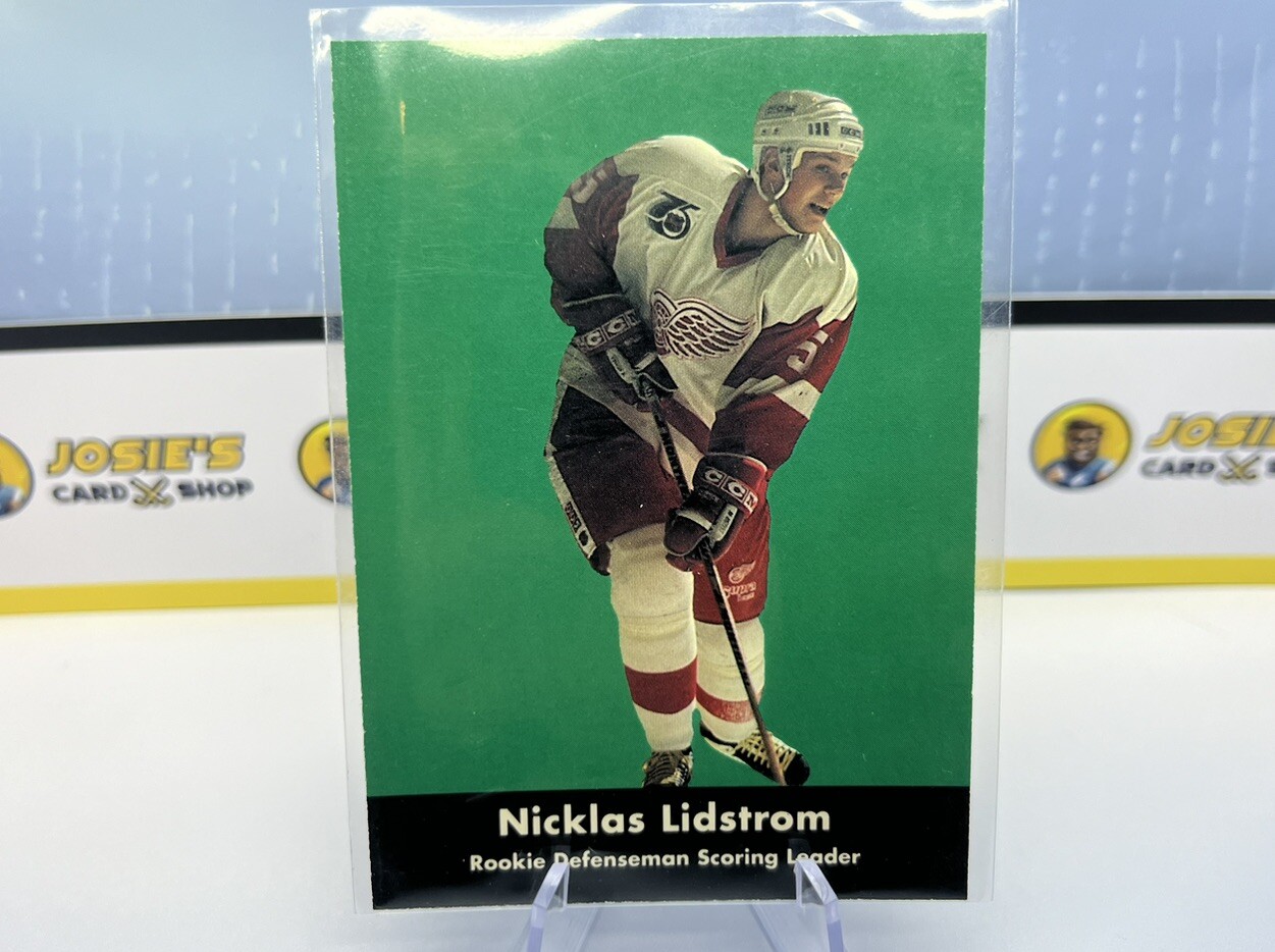 Nicklas Lidstrom 1991-92 Parkhurst#445 Rookie Scoring Leader Detroit Red Wings | eBay