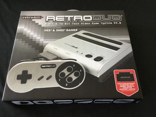 NES SNES Retro Bit Retro Duo Game Console 2011 New in Box | eBay