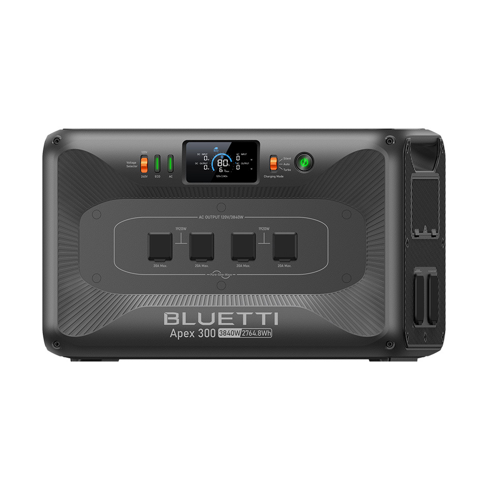 BLUETTI Apex 300+B300K 5529.6Wh Portable Power Station+560W Alternator ...