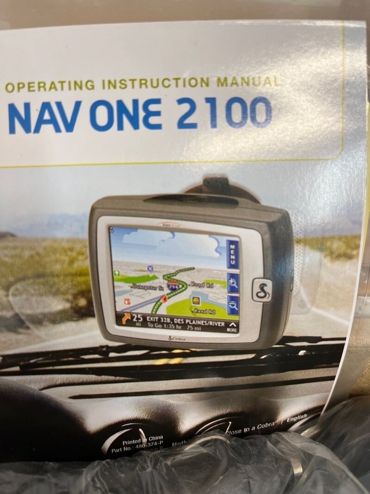 Cobra Nav One 2100 Handheld GPS with Box NEW 840356960333 | eBay