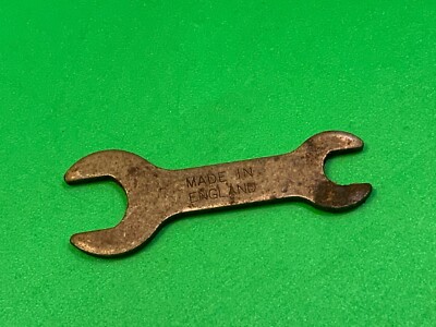 Vintage spanner,small made in England 2” long,classic car tool kit,open ...