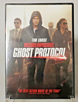Mission: Impossible Ghost Protocol (DVD, 2011) Tom Cruise New Sealed ...